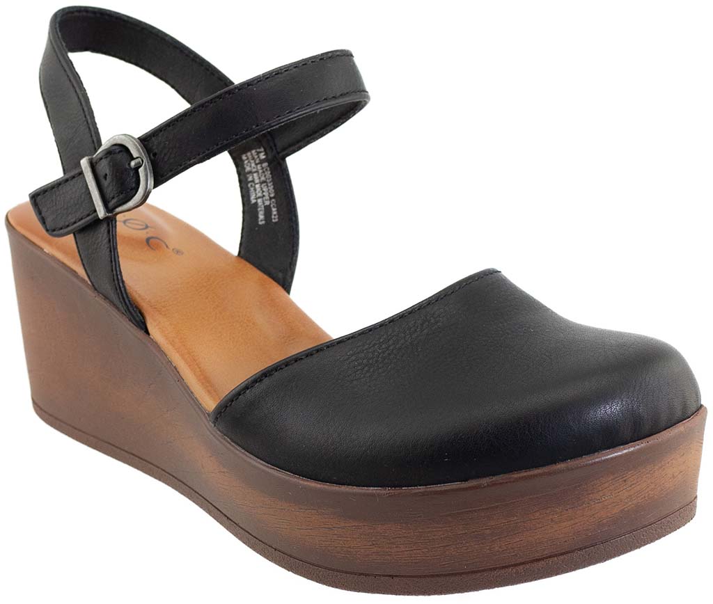 b.o.c Dalia Platform Clog Sandals for Women – Comfort Wedge – Houser Shoes