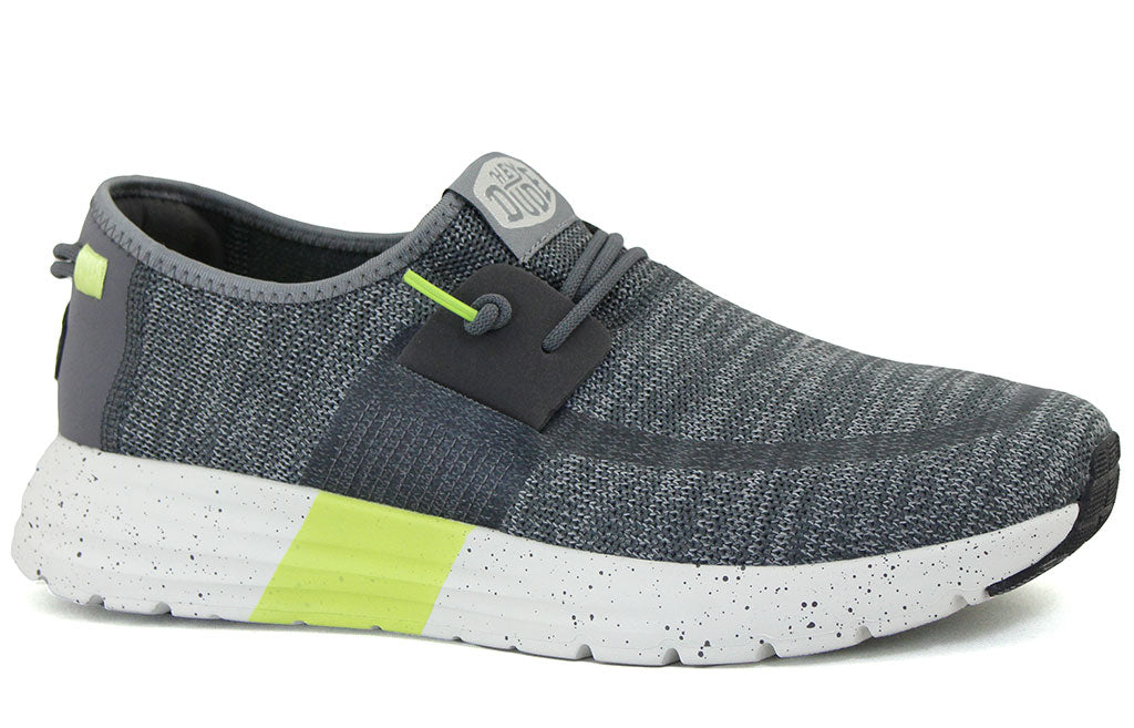 Hey Dude Men's Sirocco Grey Heather – Houser Shoes