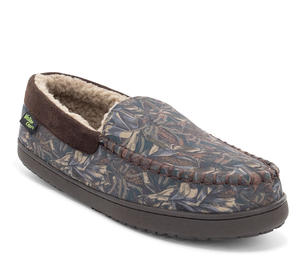 Western Chief Men's Linden Corn Camo Moc Slipper – Houser Shoes