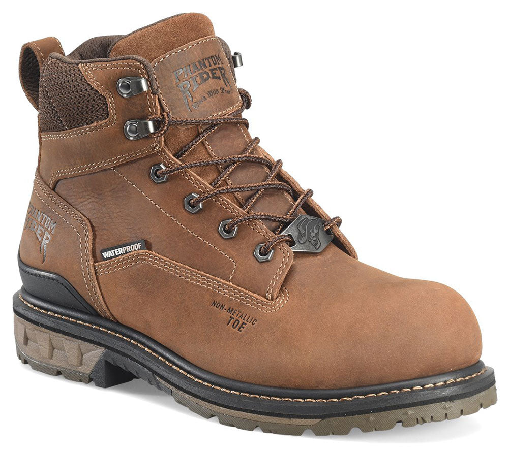 Phantom Rider Men's Piston 6 Inch Waterproof Composite Toe Work Boot ...