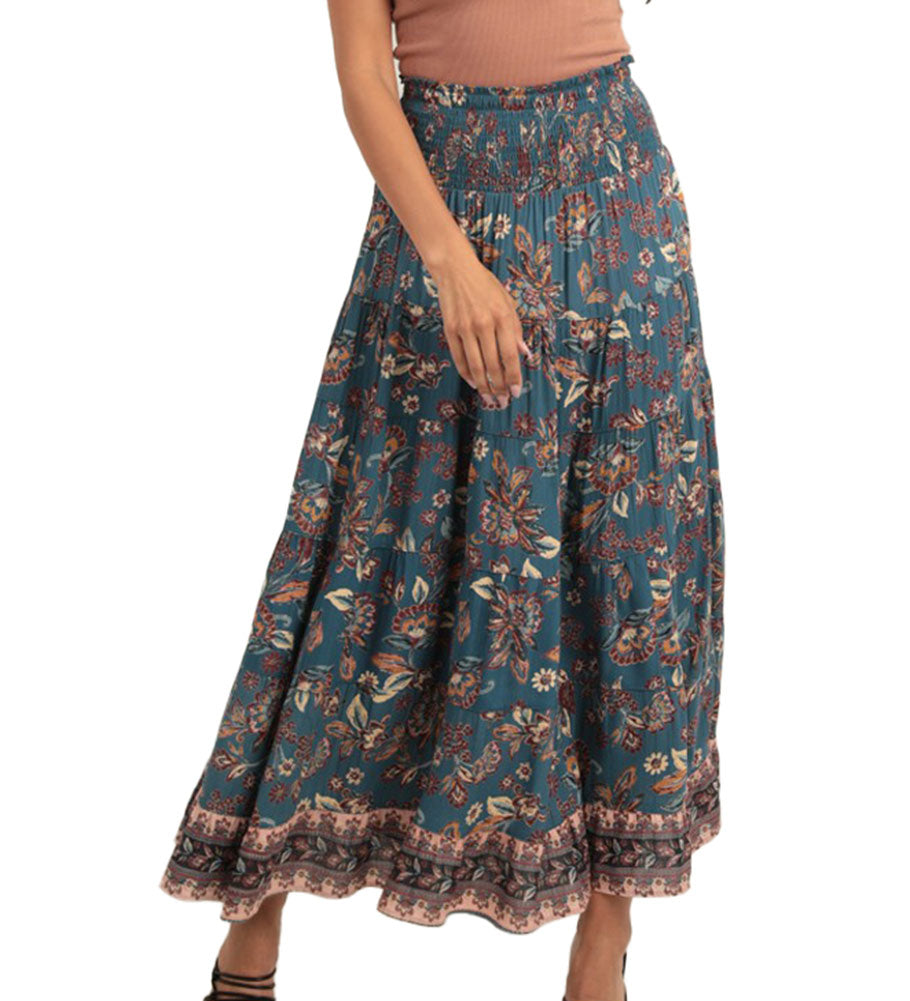 Angie Clothing A Line Maxi Skirt – Houser Shoes